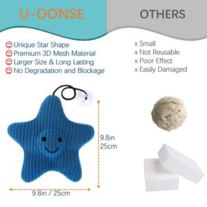 U-OONSE Hot Tub Scum Absorber Reusable Hot Tub Oil Absorbing Sponge, Spa Defoamer for Bathtub, Hot Tub Scum Preventer Accessories Pool Scum Absorber…