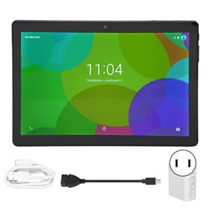 10 Inch Tablet, 100-240V 4GB RAM 256GB ROM Tablet PC 1080 X 1960 Resolution for Home (US Plug)