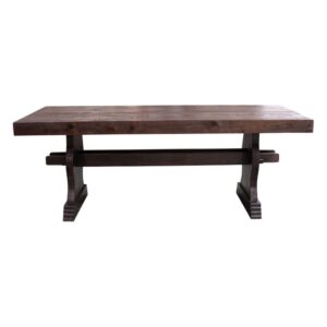 burke rustic dining set