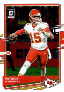 2020 donruss optic #1 patrick mahomes ii kansas city chiefs