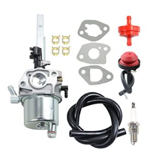 bosflag 20001027 carburetor replaces ariens 20001027, 20001368, husqvarna/poulan pro 436565, 585020402, 532436565, lct 03121, 03122 for ariens 08201237, 08201325, 08201214 ax 208cc 120v engines