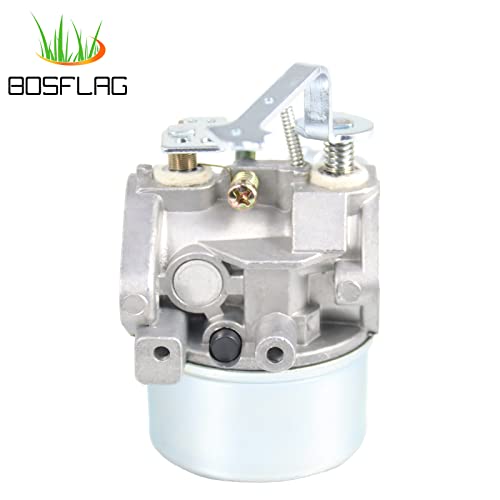 BOSFLAG 640152 Carburetor with 33268 Air Filter Replaces Tecumseh 640023, 640051, 640112, 640140, 640152A for Tecumseh HM100, HM80, HM85, HM90, Cub Cadet CSV 260, CSV260, CSV-260 8hp -10hp Engines