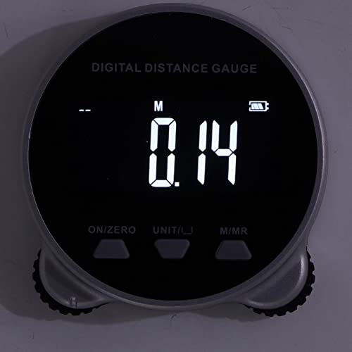 Digital Tape Measure, 656 Ft High Accuracy Electronic Rolling Ruler with LCD Display, Electronic Ruler Distance Rolling Measuring Tool for Flat Curved Diameter Odd Shape