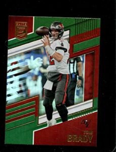 2022 donruss elite green #53 tom brady nmmt buccaneers