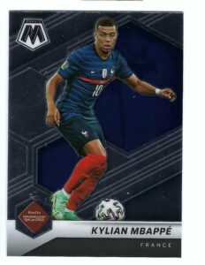 kylian mbappe 2021-22 panini mosaic fifa road to world cup qatar 2022 soccer #6 card france psg