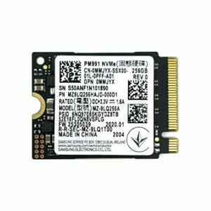 sаmsuпg 256gb pcie nvme 2230 ssd (pm991) (oem) 30mm