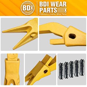 BDI Wear Parts 2740W23 Bucket Tooth Seat Adapter +23WTL H&L Tiger Bucket Digging Teeth/Bucket Teeth and 23FP Flexible Pin Combination (1)