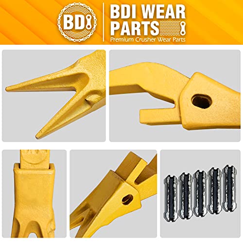 BDI Wear Parts 2740W23 Bucket Tooth Seat Adapter +23WTL H&L Tiger Bucket Digging Teeth/Bucket Teeth and 23FP Flexible Pin Combination (1)