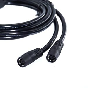 DC7909 Female to XT60 Power Cable, XT60 to Double DC 8mm Female Y Branch Solar Charge Extension 2M/ 6.56FT Compatible with EF Delta/River Power Station Connect SolarSaga 60/80 /100/200 W