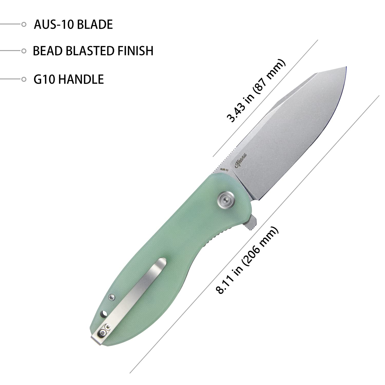 KUBEY Master Chief KU358C Folding Pocket Knife