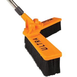 UltraBroom Outdoor Push Broom Heavy Duty V Sweep Technology