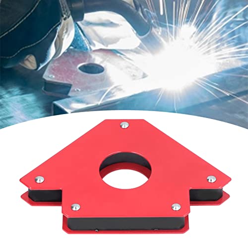 Welding Magnet 5in 75lbs Welder Magnet Holder Angle Support Fixture Tool Stainless Steel Welding and Cutting Accessories,Metal Magnetic Holder,Metal Working Magnet Tools Holder Support Aids