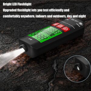 A1 Fully Automatic Anti-Burn Intelligent Digital Multimeter, Auto Senses The Zero and Fire Wires Tester Non-Contact Voltage Tester, Accurately Measures Voltage, Current, Conductor On/Off, Resistance