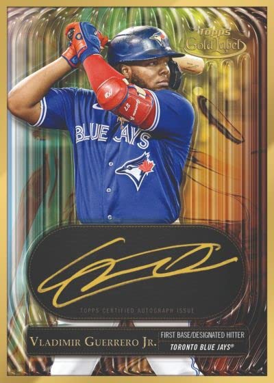 2022 Topps Gold Label Baseball Hobby Box (7 Packs/5 Cards: 1 Framed Auto)