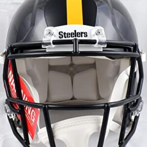 Hines Ward Autographed Steelers F/S Speed Authentic Helmet - Beckett W Hologram Silver