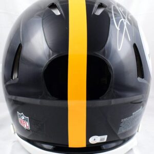 Hines Ward Autographed Steelers F/S Speed Authentic Helmet - Beckett W Hologram Silver