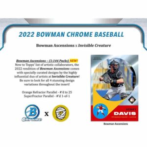 2022 Bowman Chrome Baseball LITE Box