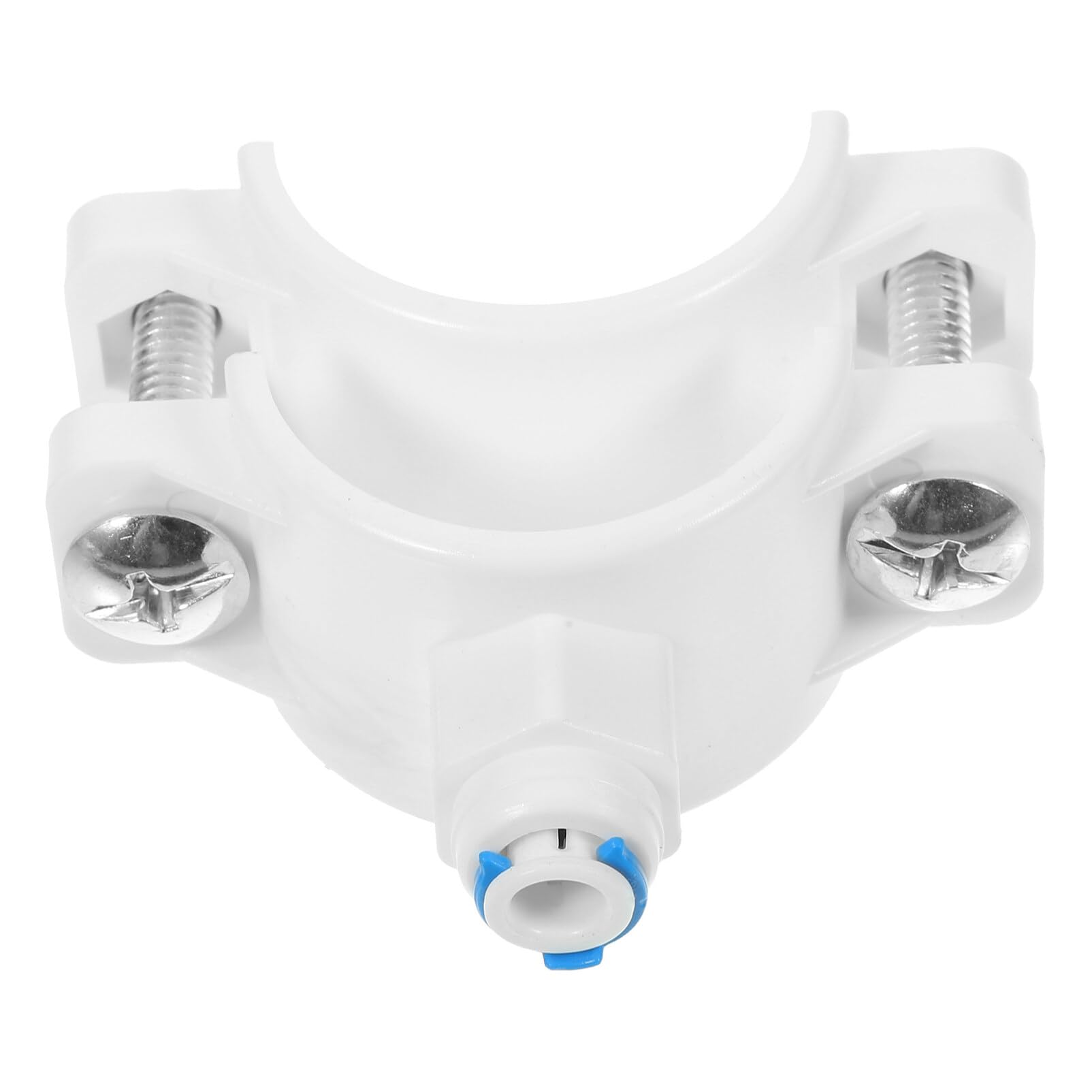 Mounting Accessories Saddle Clamp Drain Plastic Drain Saddle Valve Drain Pipe Saddle Water Drain Sink Saddle Sink Water Filter Water Filters Valve Equipment Pom Plastic Refit White