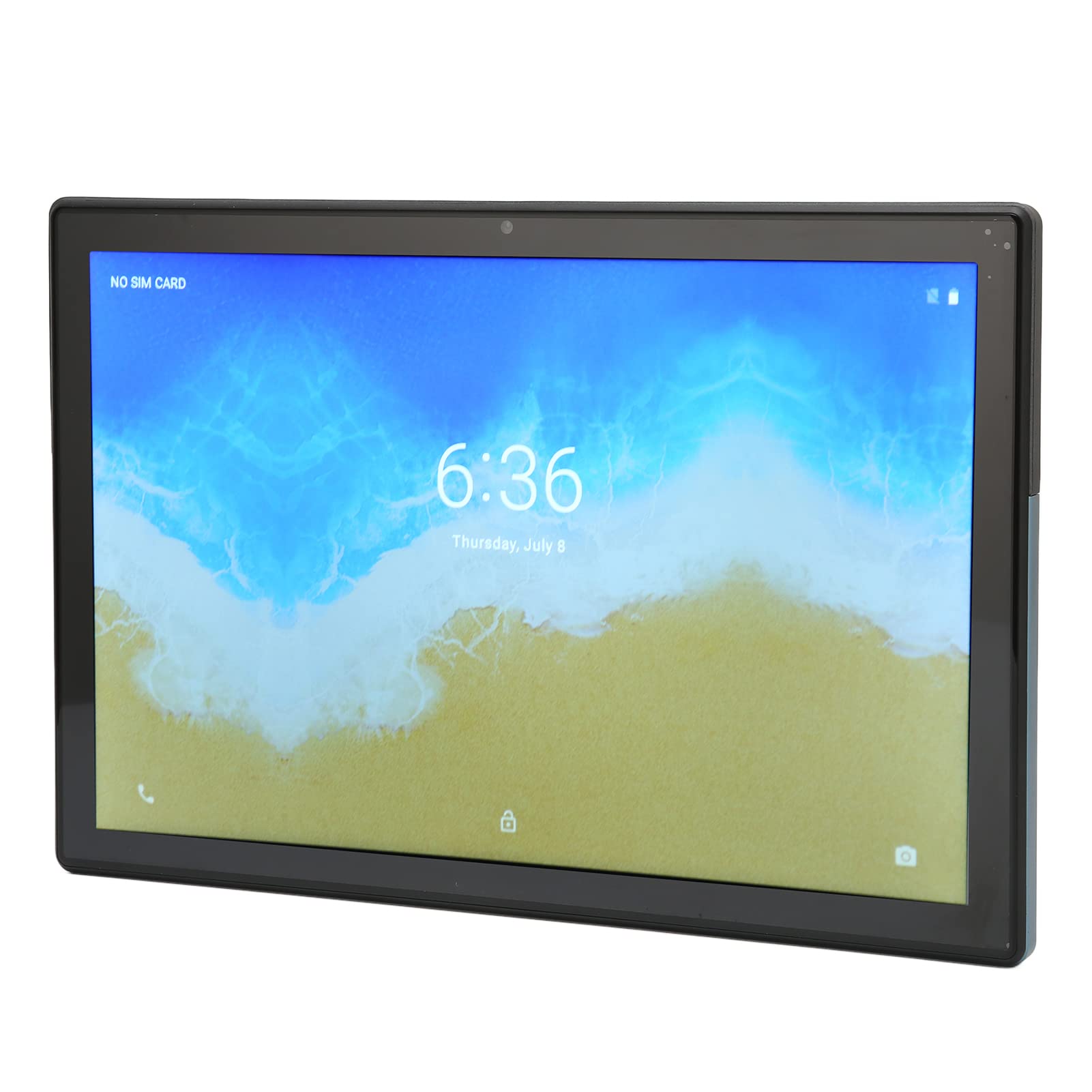 HD Tablet, Tablet PC 4G RAM 128G ROM WiFi 5G Dual Band Home for Gaming (US Plug)