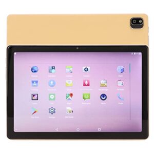 reading tablet, dual card slots octa core cpu us plug 100‑240v 6gb ram 128gb rom 5g wifi 4g lte tablet for gaming (us plug)