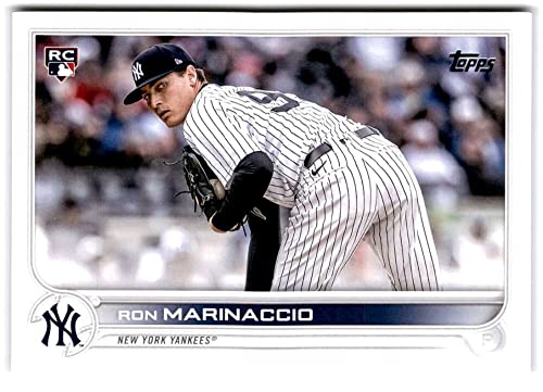 2022 Topps Update #US165 Ron Marinaccio RC Rookie New York Yankees Baseball Trading Card