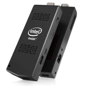 aioexpc pc stick with intel celeron j4125 windows 11 pro 8gb ddr4 128gb ssd mini computer stick support uhd 4k 60hz wifi 2.4g/5g gigabit ethernet bt 4.2