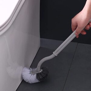 STOBAZA 6 Pcs Toilet Bowl Brush Bathroom Toilet Brush Long Handle Toilet Brush Toilet Cleaning Supplies Wall Hanging Toilet Brush No Ends Toilet Brush Toilet Supplies White No Dead Ends