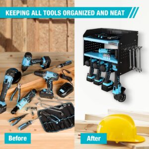 DURATECH 20V Cordless Drill and DURATECH Power Tool Organizer