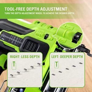 Greenworks 24V 18-Gauge Brushless Cordless AirStrike Brad Nailer (Tool Only)