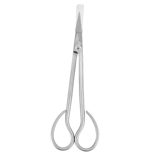 VOLDAX Bonsai Scissors Stainless Steel Leaf Sprout Shears with Long Handle for Garden Flower Vegetable Bonsai Tools Set