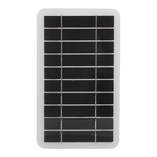 LiebeWH USB Solar Panel Charger 5V 2W Outdoor Solar Car Battery Charger Solar Panel Power Bank for Camping Hiking Car Boat Automotive Motorcycle RV