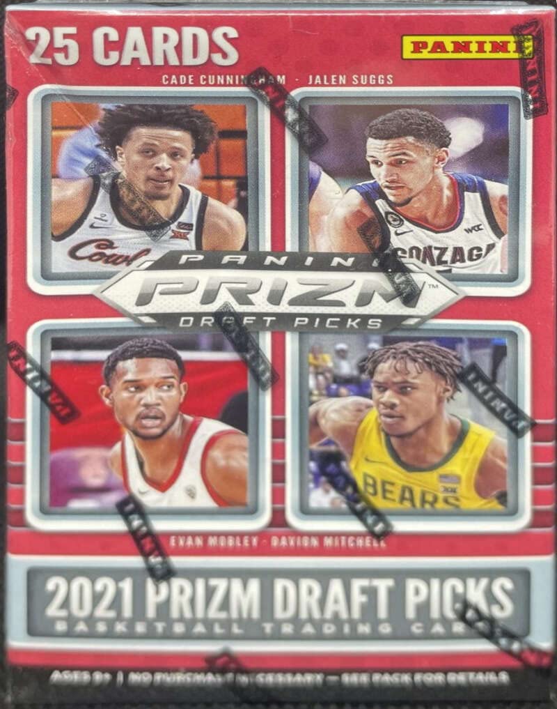 2021-22 Panini Prizm Draft Picks Basketball Cereal Box (25 Cards)