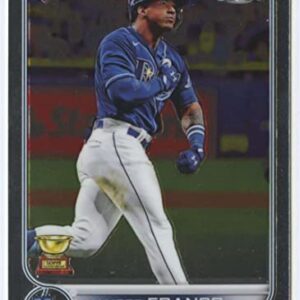 2022 Topps Chrome #35 Wander Franco NM RC Rookie Tampa Bay Rays MLB Baseball Trading Card