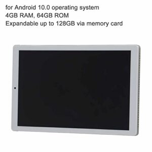 HD Tablet, 5G WiFi Dual SIM Octa Core CPU 10in Tablet 4GB RAM for Entertainment (US Plug)