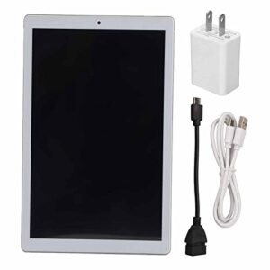 HD Tablet, 5G WiFi Dual SIM Octa Core CPU 10in Tablet 4GB RAM for Entertainment (US Plug)