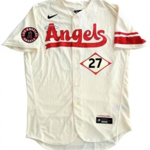 Mike Trout Los Angeles Angels Signed Authentic Nike City Connect Jersey MLB - Autographed MLB Jerseys