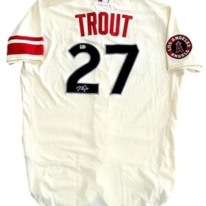 Mike Trout Los Angeles Angels Signed Authentic Nike City Connect Jersey MLB - Autographed MLB Jerseys