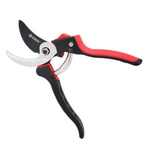 eden professional sharp bypass pruning shears, tree trimmers secateurs,hand pruner, garden shears,clippers for garden, bonsai cutters (model# 39001)