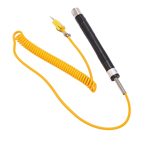 K Type Thermocouple Probe, Stable Engineering Plastic Easy To Install K Type Surface Thermocouple Probe Straight Shank for Die Casting for Steel Making