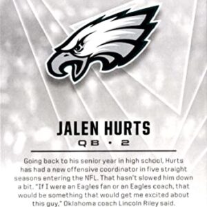 2020 Panini Illusions #11 JALEN HURTS RC Rookie Philadelphia Eagles Trading Card