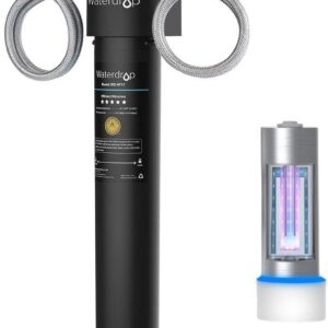 Waterdrop 17UA 3 Years Under Sink Water Filter System and Waterdrop LED UV͎ Ultrąviolët Water Filter