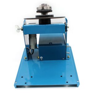 Rotary Welding Positioner Turntable Table 10KG Mini 0 to 90°Portable Welder Positioner Turntable Machine Equipment, Adjustable Speed, 110V