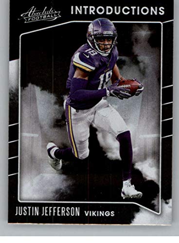 2020 Panini Absolute Introductions #11 JUSTIN JEFFERSON RC Minnesota Vikings