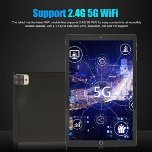 10.1 Inch Tablet, 5G WiFi 128G 1080P Full HD Tablet for 11 Octa Core Tablet, High Performance Tablet for Game, 13MP Camera Portable Tablet 6000mAh Last Dual SIM GPS