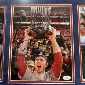 Chase Utley autograph signed Phillies 8x10 photo framed JSA - Autographed MLB Photos