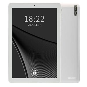 10-inch Tablet, Dual Card, Dual Standby, Silver, Multilanguage, Tablet, HD IPS Screen, 3G and 5G WiFi (US Plug)