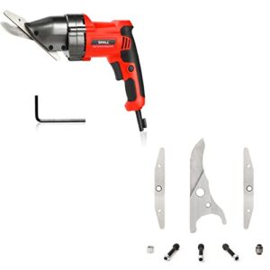 shall electric fiber cement siding shear, 4.8-amp hardie board cutter & 5/16” (8 mm) fiber cement siding shear blades replacement set