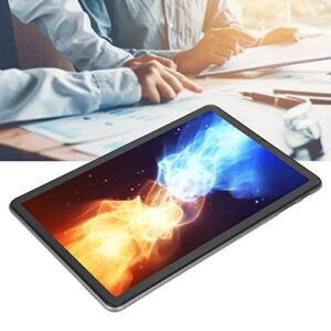 Yoidesu 10.4in HD Tablet, Tablet PC 4GB RAM 64GB ROM Octa Core, 4G Dual Cards Dual Standby Calling Tablet for Android11 100V to 240V