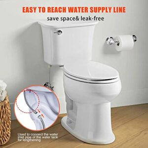 OhanaWe Toilet Supply Hose Extension 8inch, 7/8 Male To 7/8 Female Ballcock,Connector to Toilet Tank Compatible With TOTO Series Washlet