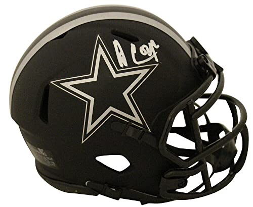 Amari Cooper Autographed/Signed Dallas Cowboys Eclipse Mini Helmet JSA 28002 - Autographed NFL Mini Helmets